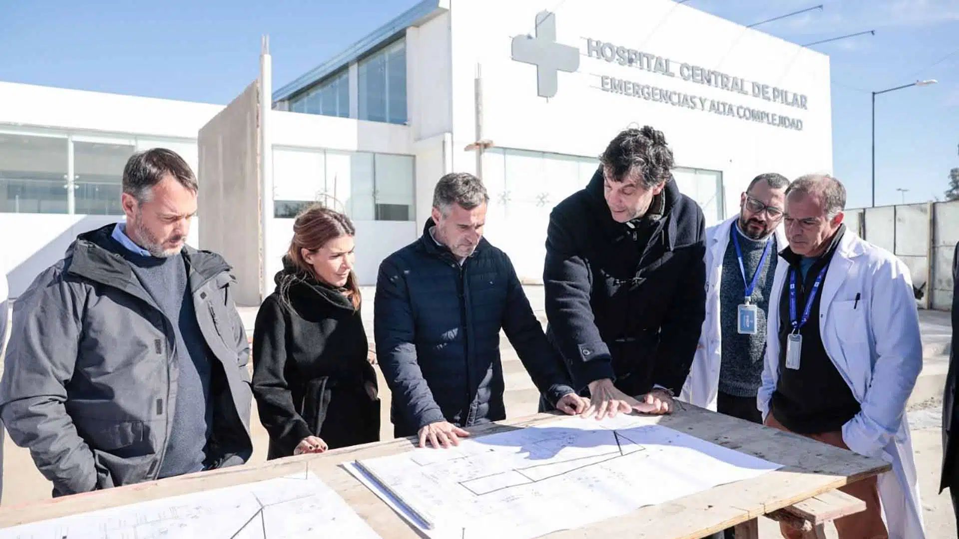 Achával supervisó la construcción del nuevo Centro Cardiovascular en el Hospital Central | El ...